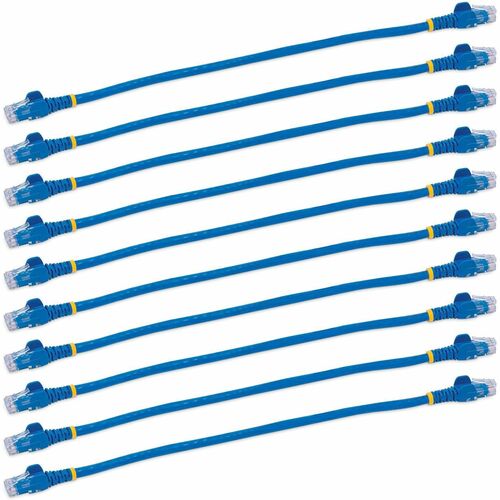 1FT BLUE 10 PACK CAT6 CABLE