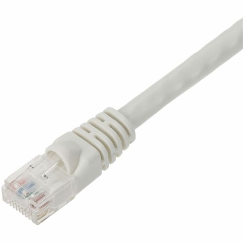 7FT WHITE CAT6 UTP PVC SNAGLESS BUBBLE BOOT PATCH CBL