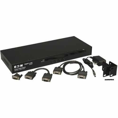 4PORT RACKMOUNT KVM SWITCH 1U USB/PS2 ON SCREEN DISPLAY