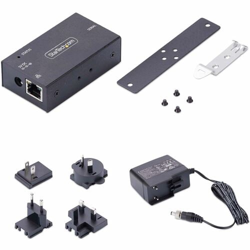 SERIAL TO ETHERNET ADAPTER - LAN TO DB9 CONVERTER RS232 OVER IP