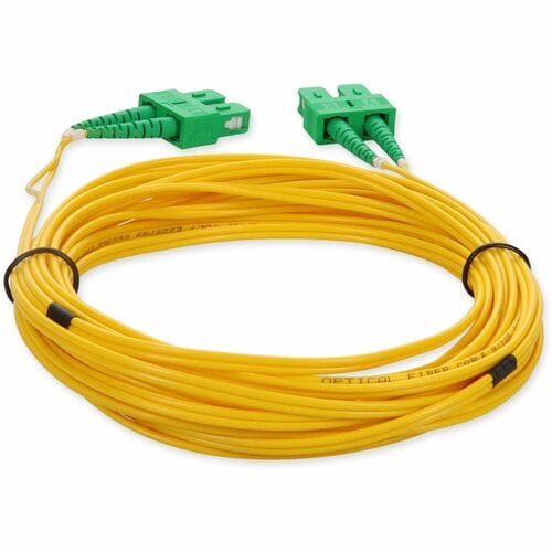 3M ASC M/M OS1 YELLOW FIBER DUPLEX 2-STRAND PATCH CABLE