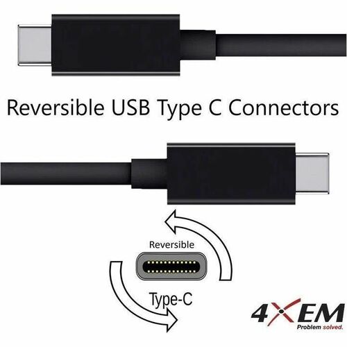 4XEM 65W 6FT USB-C to USB-C Laptop Triple USB GaN Charging Kit - with ...