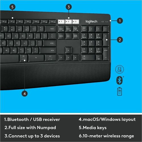 MK850 PERFORMANCE MANDK COMBO PERFORMANCE WRLS MOUSE/KB COMBO