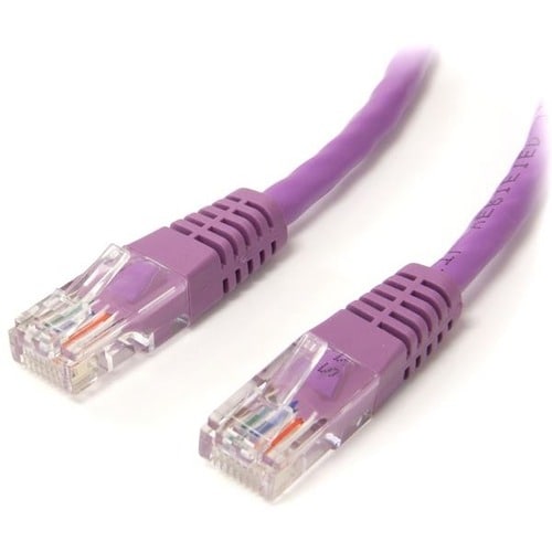 6FT PURPLE CAT5E ETHERNET CABLE RJ45 PATCH CABLE GIGABIT LAN CORD