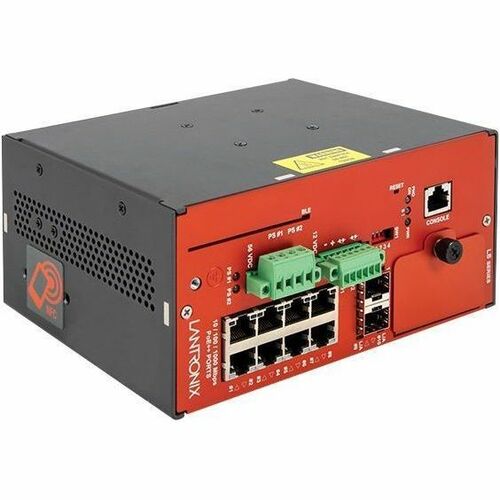 Lantronix LS LSS2200-8P Ethernet Switch - 8 Ports - Manageable ...